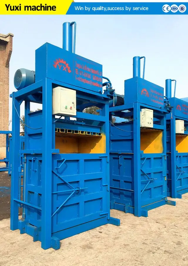 Small Car Tire Scrap Bottles Compress Machine Price