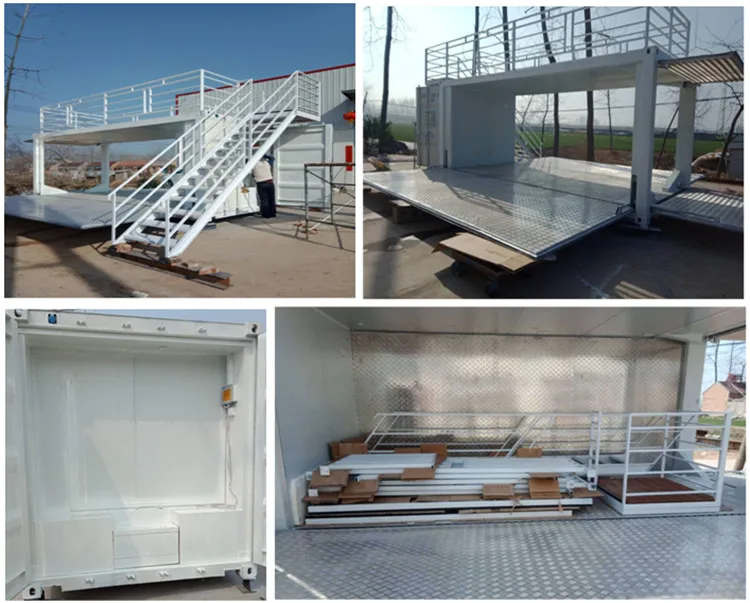 Living 20ft Container Home with Small Kitchen - Latest Design