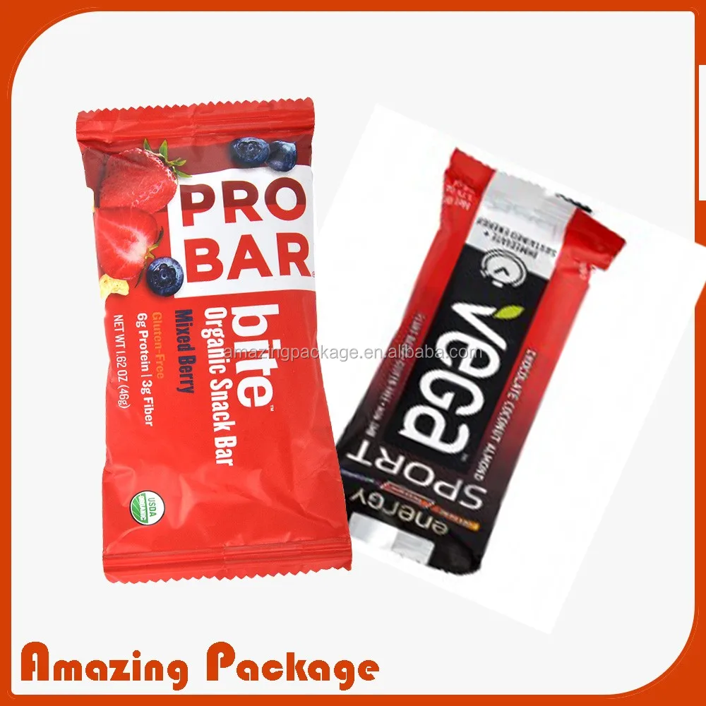 Cereal Bar Packaging /organic Snack Bar Package - Buy Cereal Bar ...