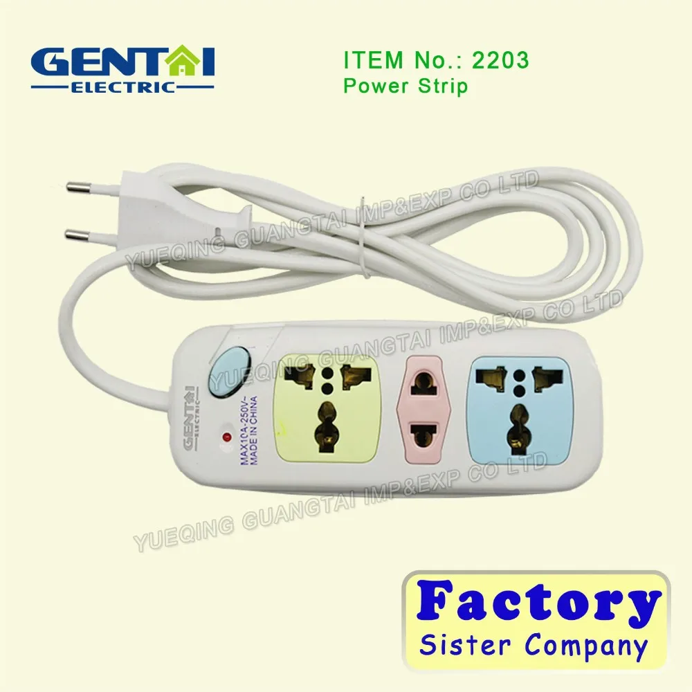 Best Quality Reliable Multi Electrical Extension Socket 10a 5 Outlet Multi Power Strip - Buy ...