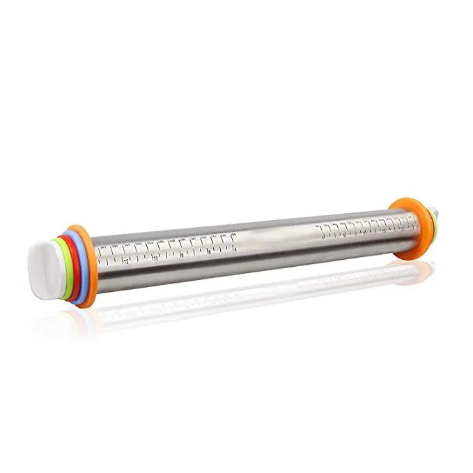 Spacers French Rolling Pins for Baking - Adjustable & Durable