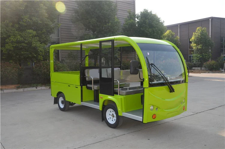 Mini Shuttle Bus Sightseeing Tour with Door & Brake System