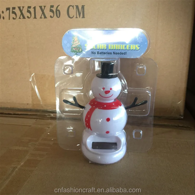 Solar Power Dancing Santa Claus For Car Ornament - Buy Solar Power ...