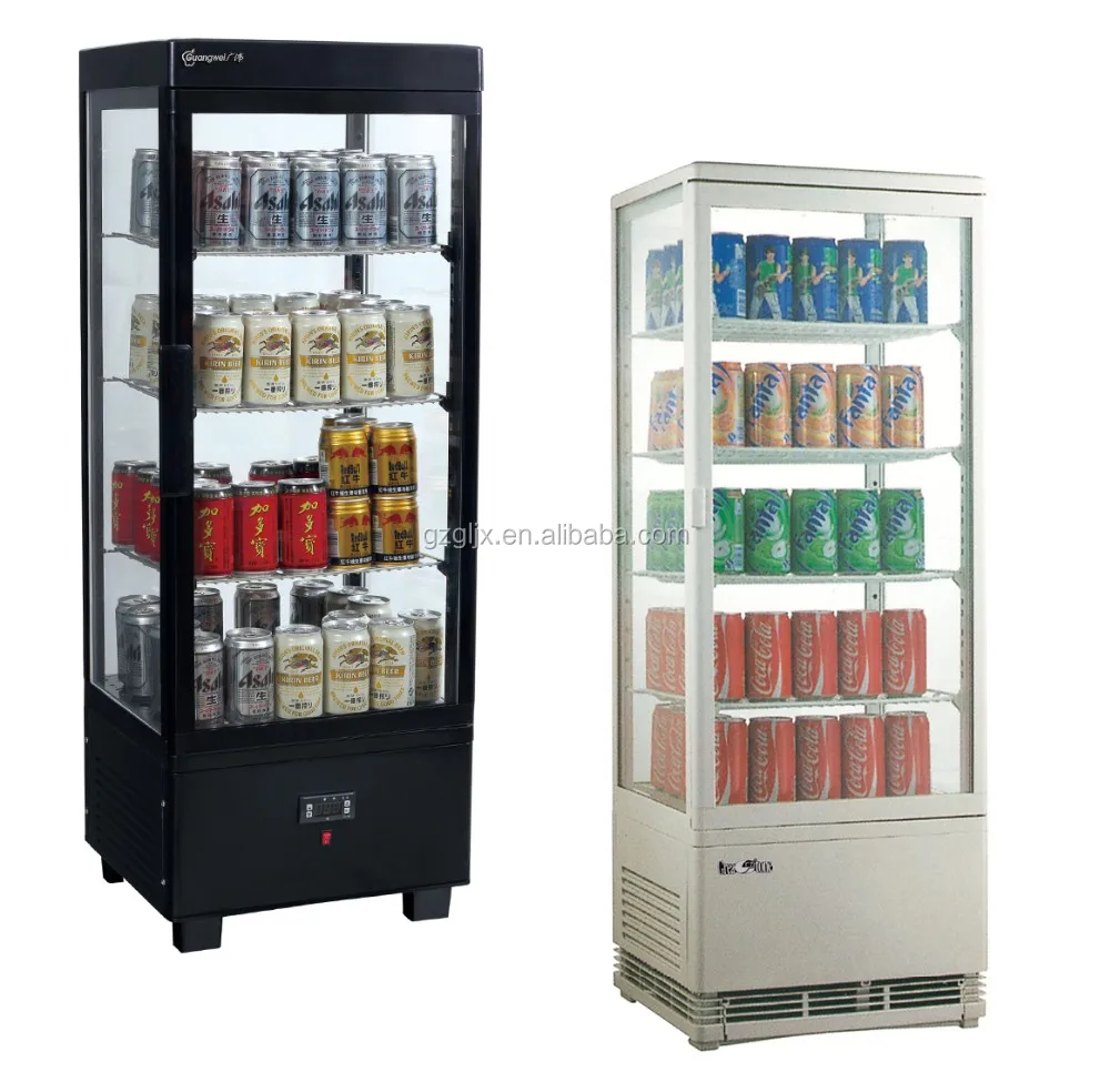 Glass Display Refrigerator Showcase For Supermarket - Buy Display ...
