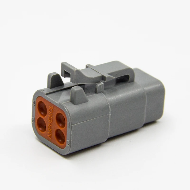 [amphenol] Automotive Connectors Sine Systems Atm06-4s 4 Pins Female ...