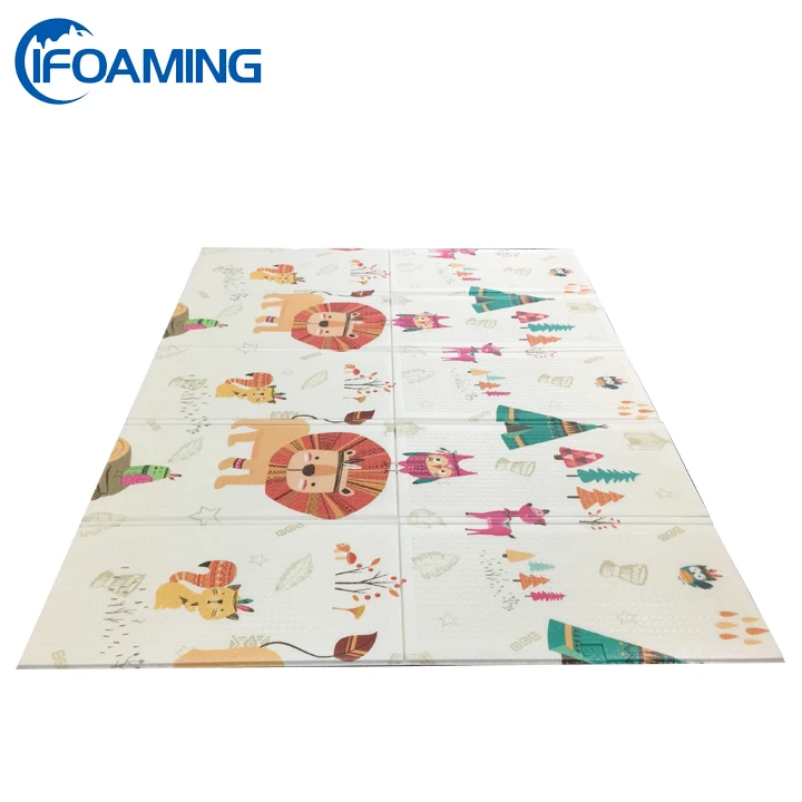 1.8mx2m Custom Print Reversible Foldable Waterproof Xpe Playmat - Buy ...