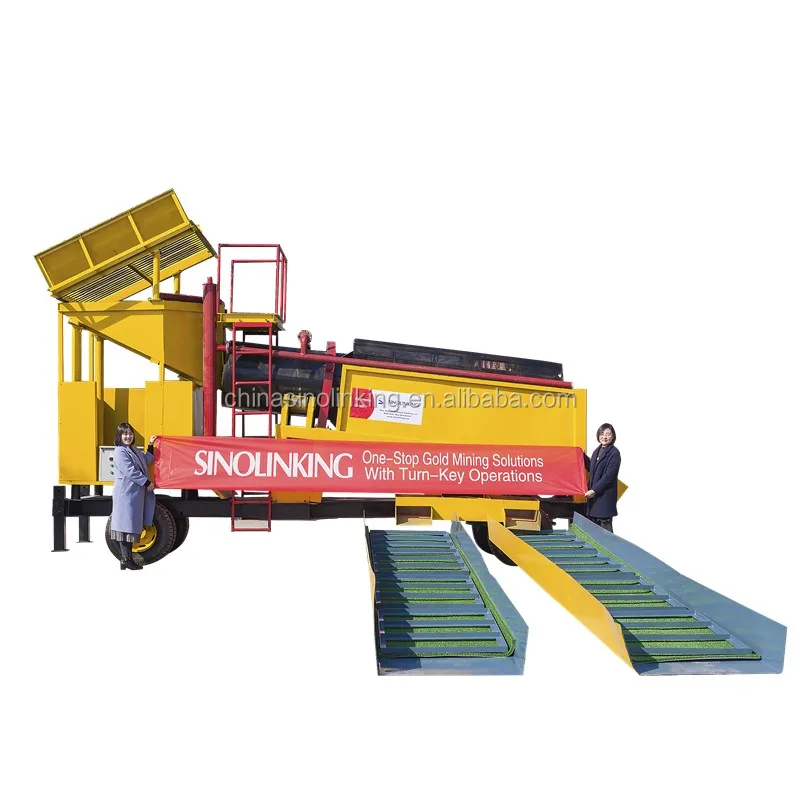 Alluvial Gold Wash Plants - High Recovery & Portable