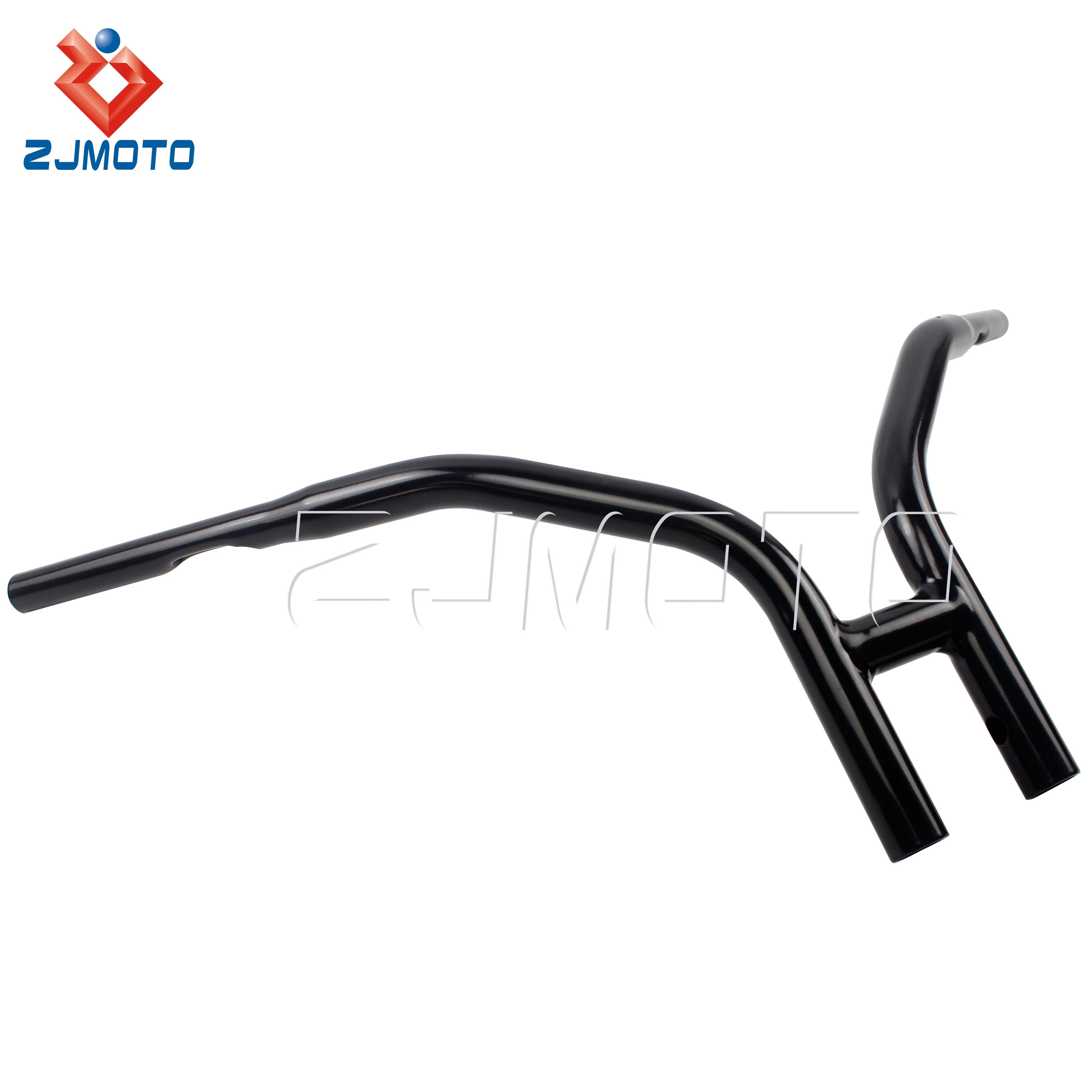 14 Inch Rise Iron T Bar Handlebar Motorcycle Handle Bar For Harley ...