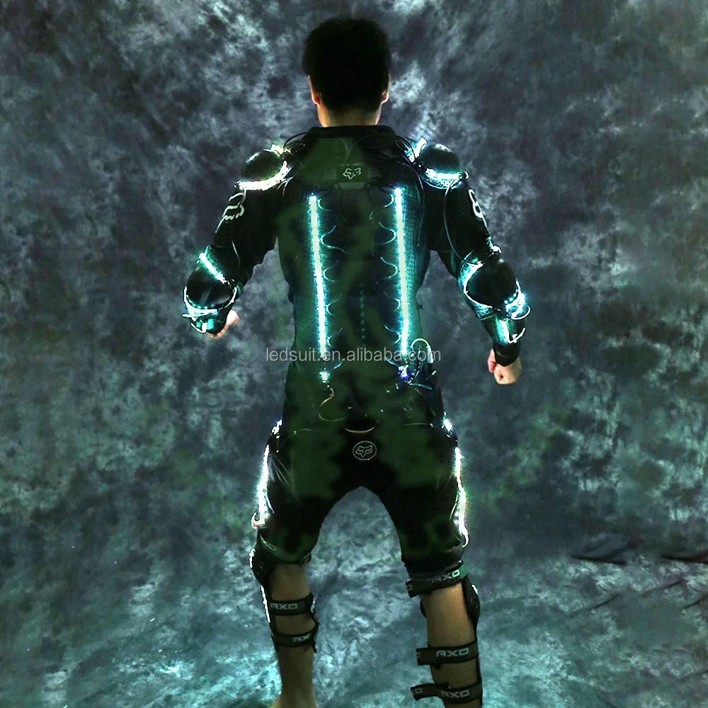 Tron Legacy LED Lighting Suit Armor – Glow in the Dark Outfit with ...