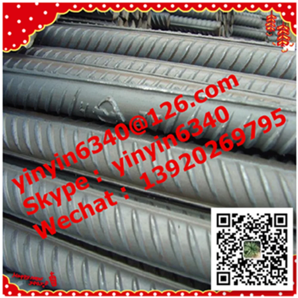 Construction Steel Building Material Deformed Steel Bar Hot Rolled ...