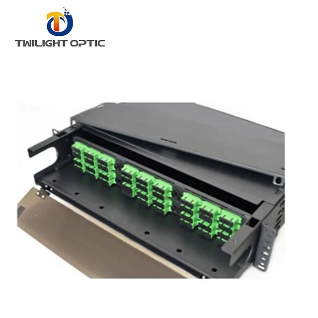Rack Mount 2U Patch Panel - Versatile Fiber Optic Solution
