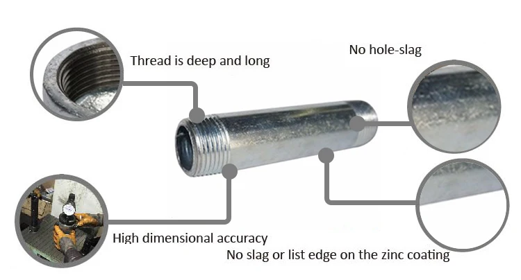 Hs Code Npt Steel Pipe Nipple Black Carbon Steel Nipples Pipe - Buy Hs ...