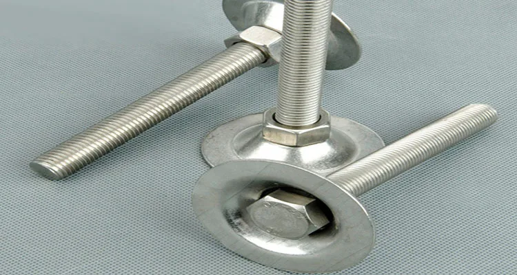 304 Stainless Steel Adjustable Flat Base Foot Cup Screw/ Foundation ...