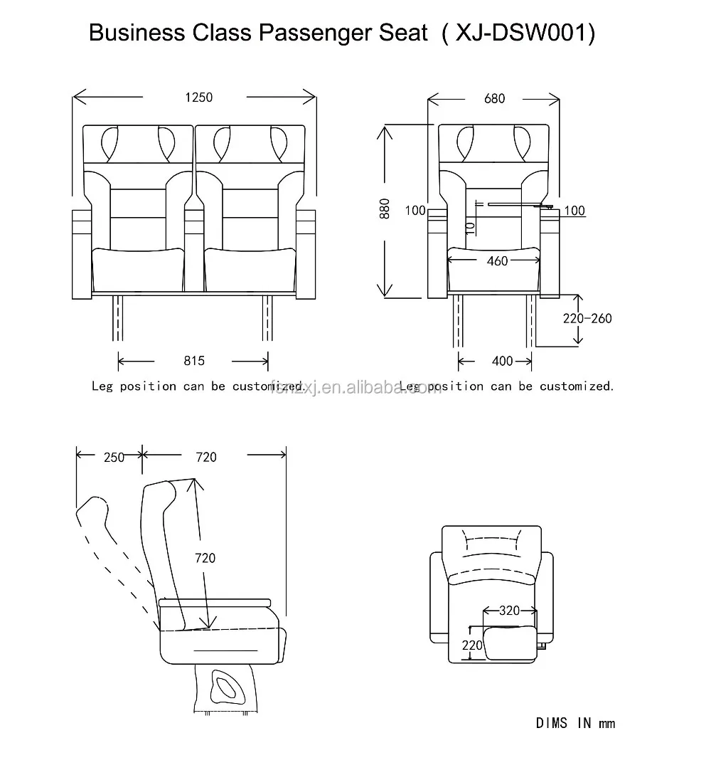 Vip luxury coach bus seat / bus passenger seat Products from Foshan ...
