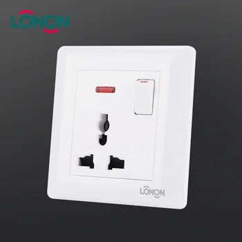 Bangladesh Electrical Wall Switch 3 Pin Socket Electrical Power Socket ...