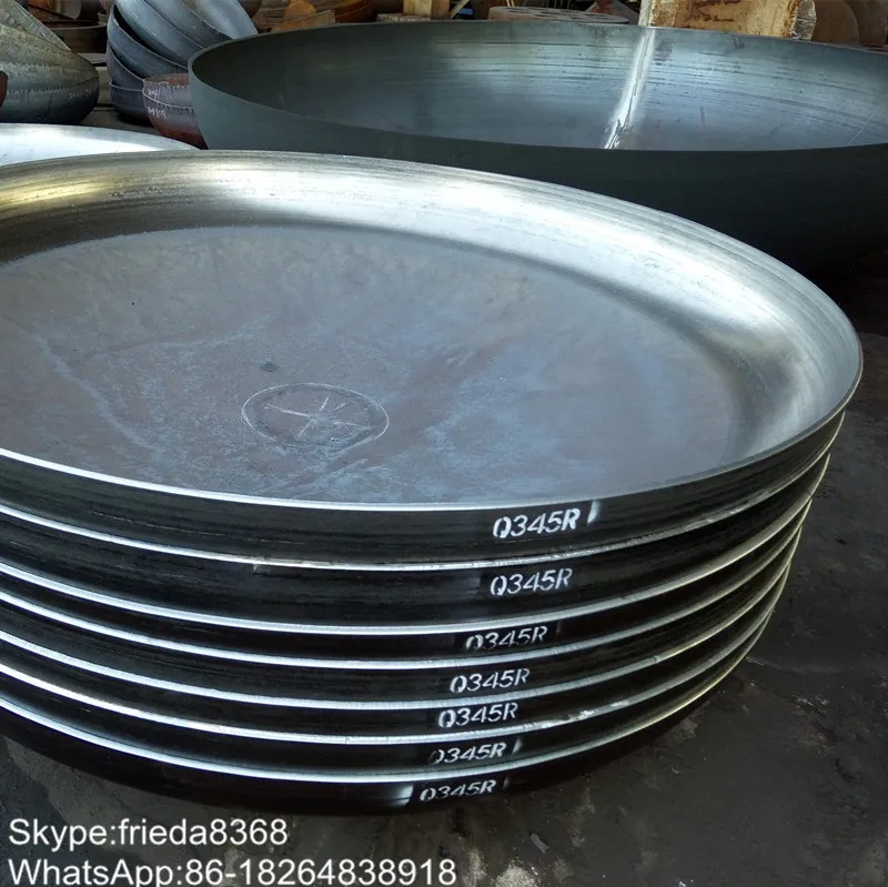 Asme Pressure Vessel Heads Steel Dished Flat Head For Steel Tank Part ...