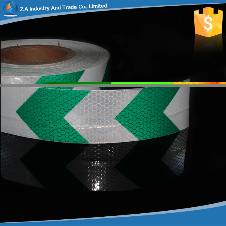 Traffic Arrow Light Road Arrow Signs Reflective Sticker Pvc Car Bumper ...