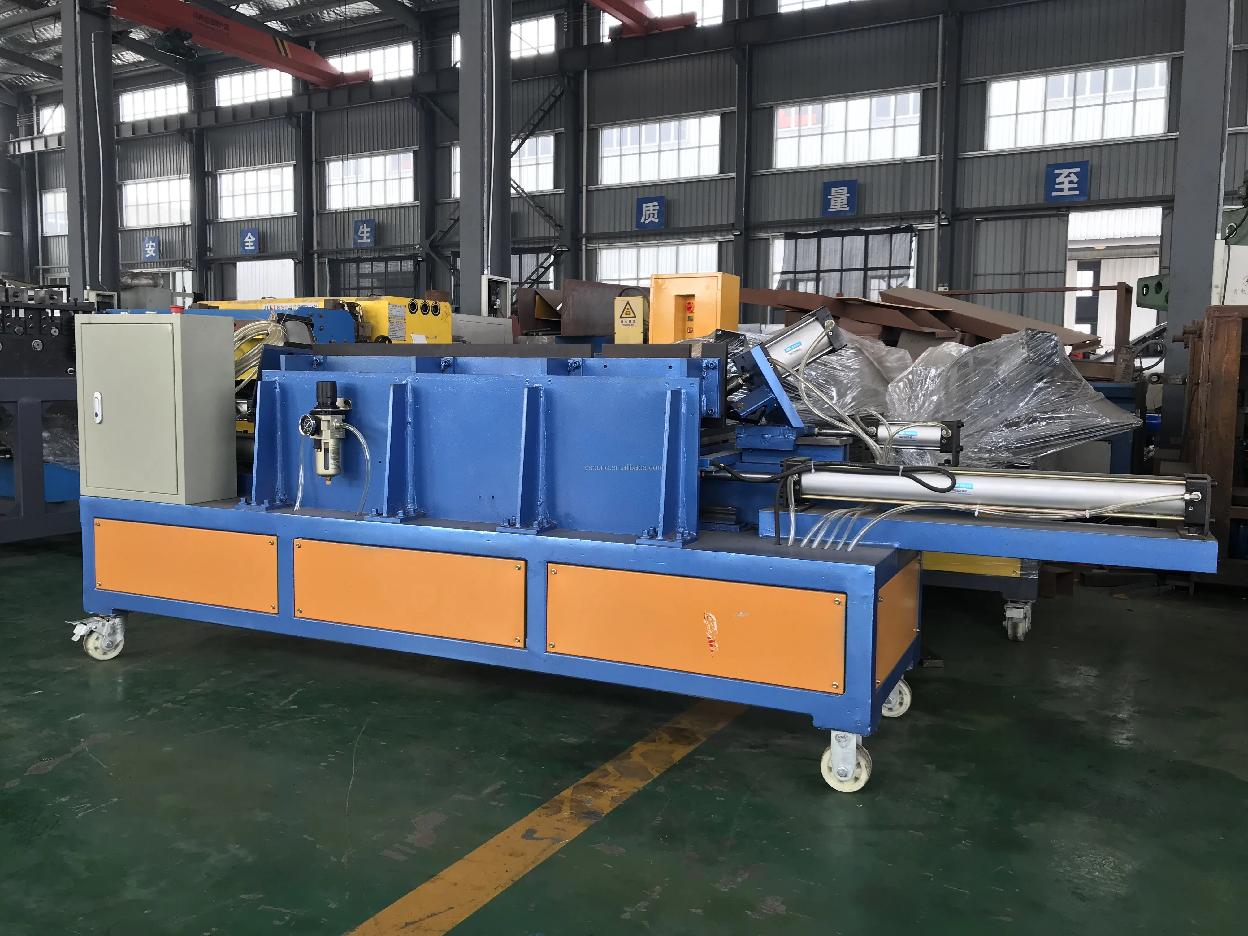 YSD-1550J Horizontal Pneumatic Rectangular Pneumatic Hvac Zipper ...