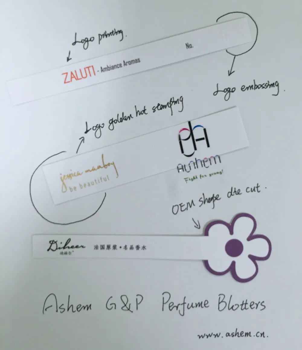Perfume Test Paper - M-1061 - OEM Perfume Strip Sniff Test