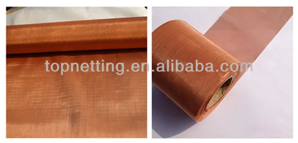 Copper Infused Fabric / Copper Fine Mesh Wire Cloth - Buy Copper Fine ...