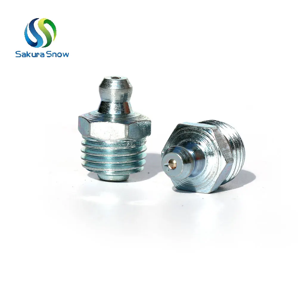 5/16-24 Unf Straight 9mm Hex Chinese Grease Nipple Fitting - Buy Grease ...