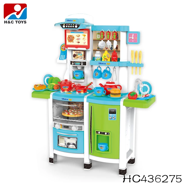 Parent-child Interaction Cooking Table Game Big Kitchen Set Toy For ...