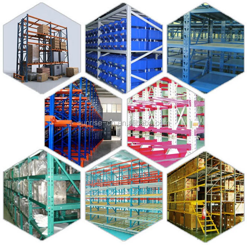 Selective Warehouse Factory Storage Steel Pallet Rack New Style Very ...