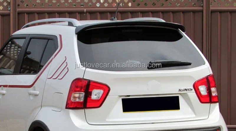 Suzuki Ignis ABS Car Roof Rear Trunk Spoiler Wing 2016-2018