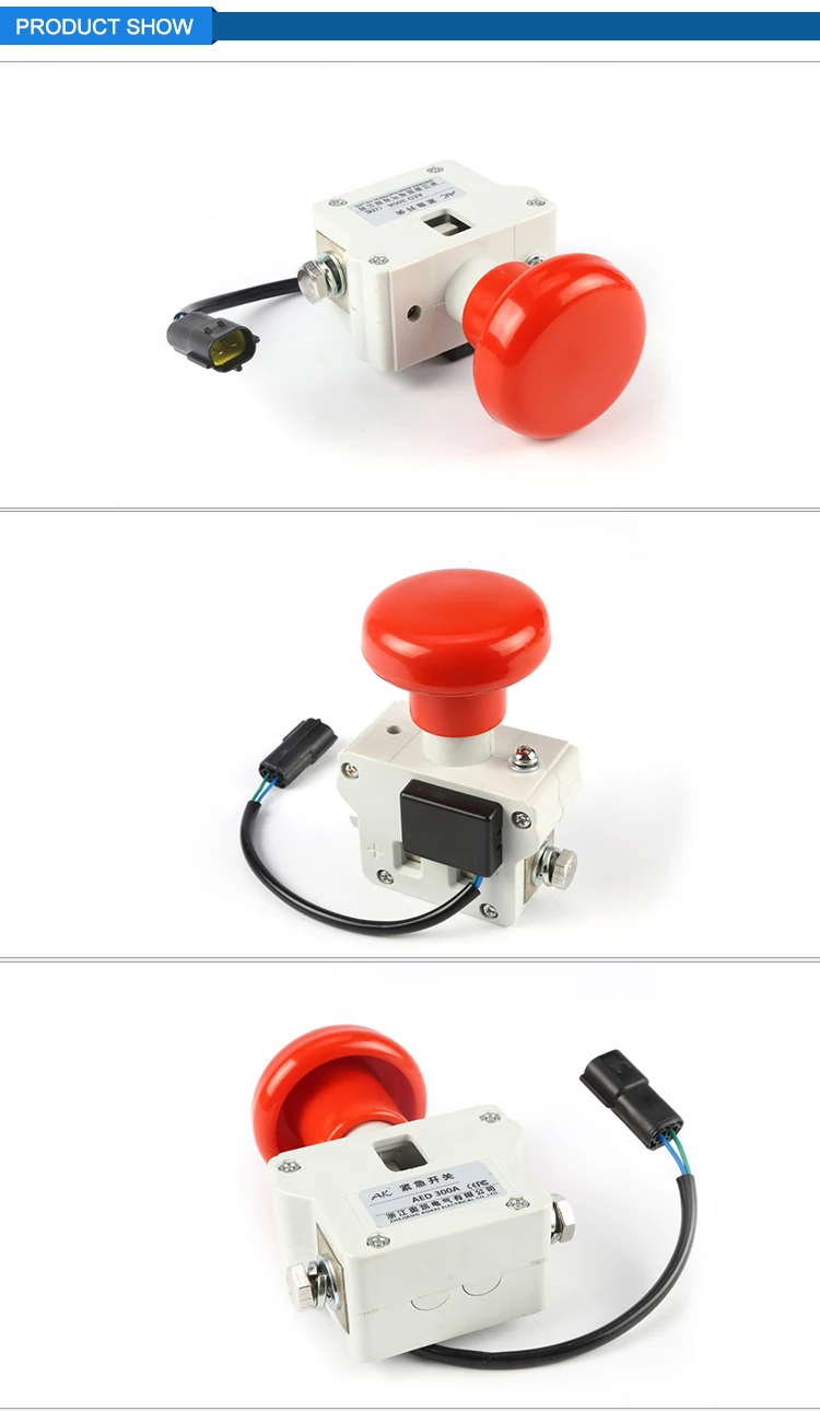 Aed300a 300a 80v Push Button For Battery Powered Vehicles 1nc Aokai ...