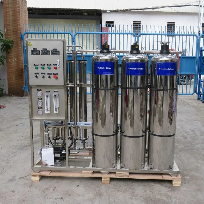 Industrial RO Drinking Water Purifier - 1000LPH Capacity