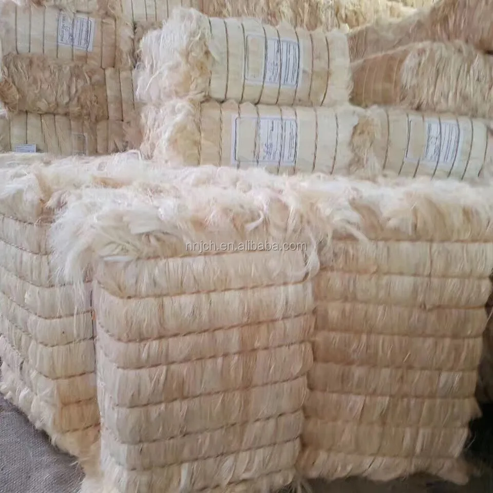 Sisal Fiber 90~130CM for Spinning & Gypsum Building Material