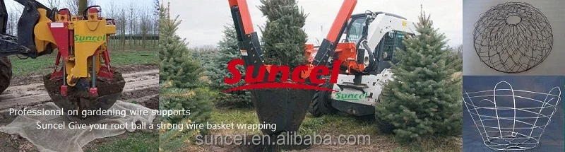 Root Ball Wire Basket for Tree Transplanting - Durable & Anti-rust