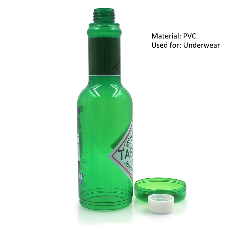 Towel Packing Plastic Removable Bottom Bottle - 500ml