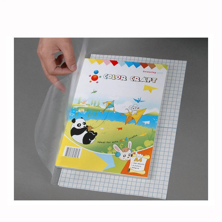 Transparent Pvc Plastic Book Cover Adjustable Book Cover - Buy Book ...