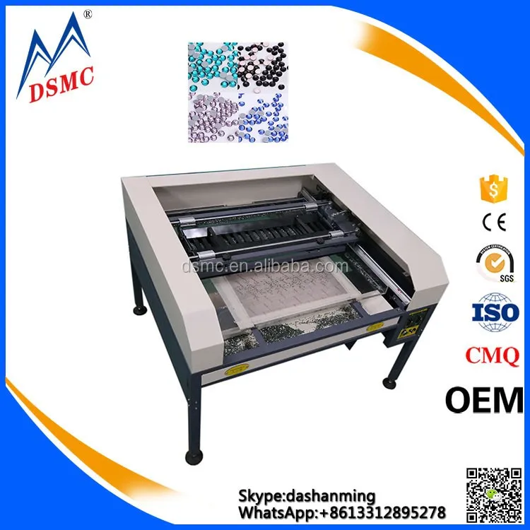 China Factory Sale Brushing Crystal Machine Automatic Rhinestone ...