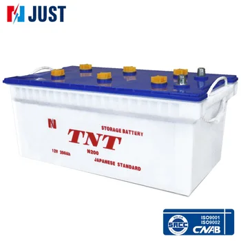 Large Capacity Tnt 12v 200ah N200 Lead Acid Dry Battery - Buy Dry ...
