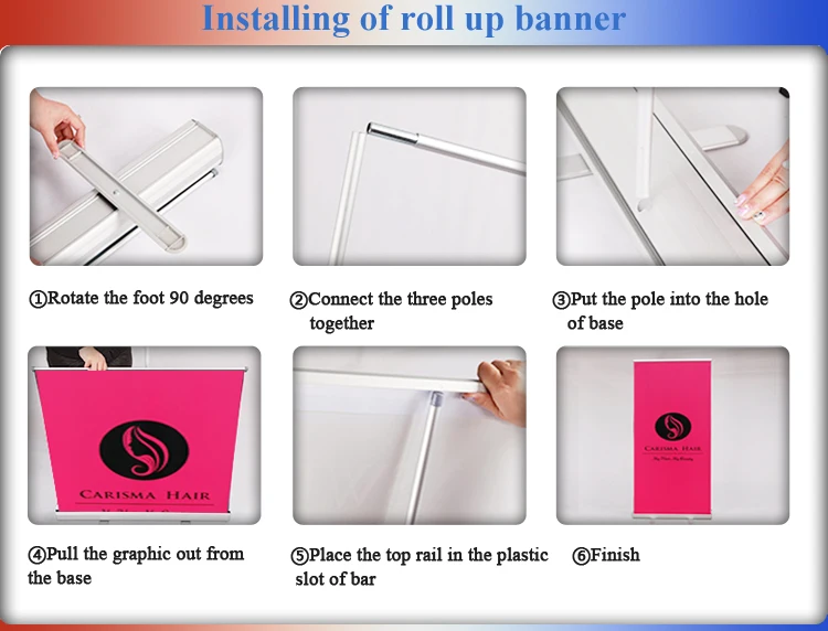 Display Stand Roll Up Vertical Banner Poster Board Stands - Buy Roll Up ...
