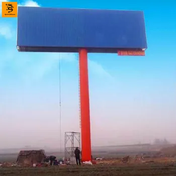 Outdoor Signboard/ Advertising Billboard Unipole Design - Buy Billboard ...