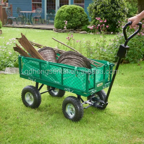 Yard Works Garden Wagon Cart Hand Pull Wagons - Buy Yardworks Garden ...