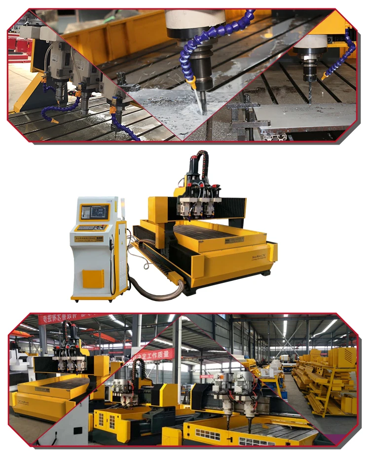 Universal Vertical Turret 3 Axis Cnc Multi Hole Drilling Machine ...