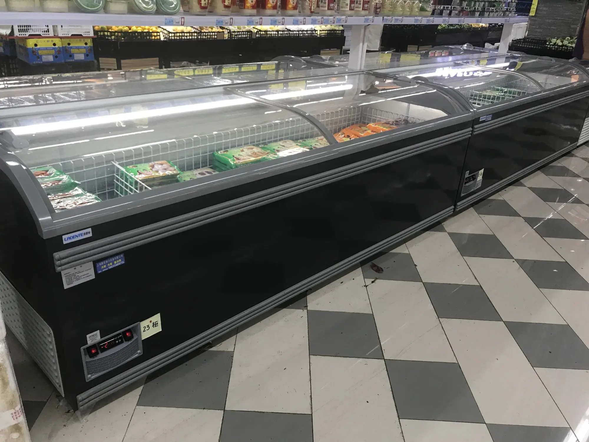 Supermarket Aht Chest Island Freezer 1000 Liter Display Lg Deep Freezer ...