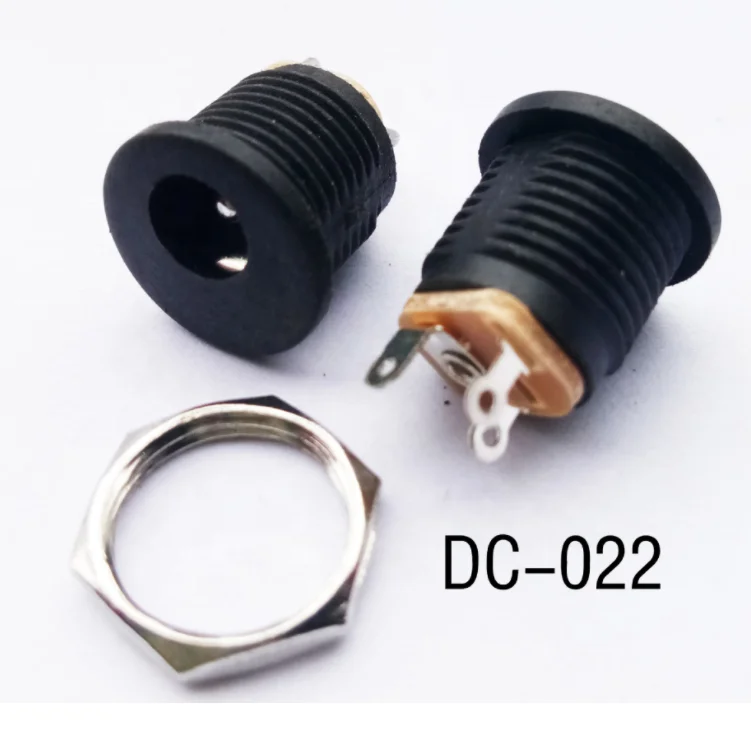 Dc022 2.1x5.5mm Socket Audio Video Connector Dc Power Jack - Buy Dc ...