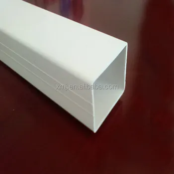 Extrusion Solid White Plastic Pvc Rectangular Profile/tubing - Buy Pvc ...