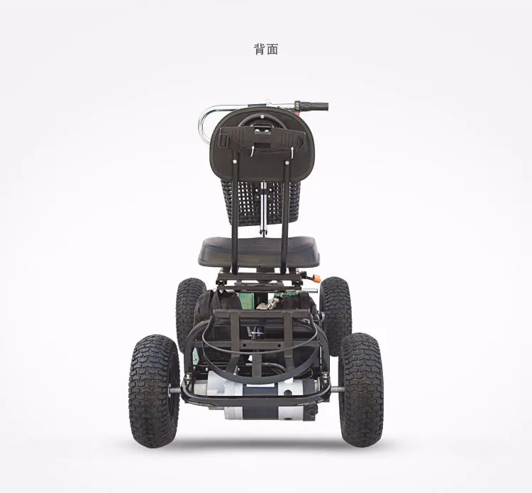 Folding Electric Single Seat Golf Cart 1 Person With Anti Wheel - Buy ...