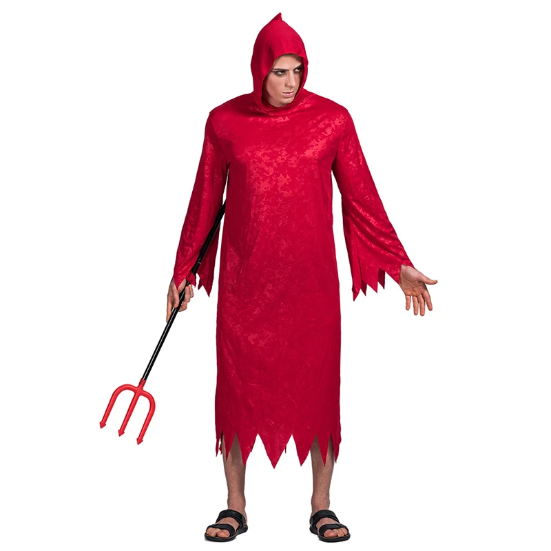 Instyle Halloween Party Fancy Dress Adult Men Red Devil Demon Ghost ...