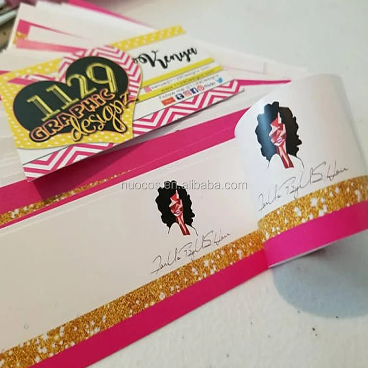 Custom Hair Extension Packaging Products Labels Nice Design Non ...