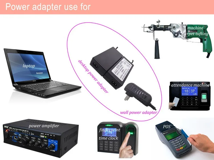 9v 2a Ac/dc Adapter Power Supply Plug Tip 5.5mm X 2.5mm - (+)100-240v ...