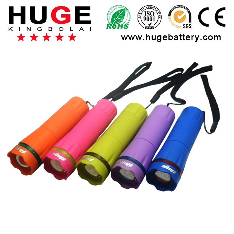 Colorful Plastic Portable Led Zoom Flashlight Torch - Buy Mini Colorful ...