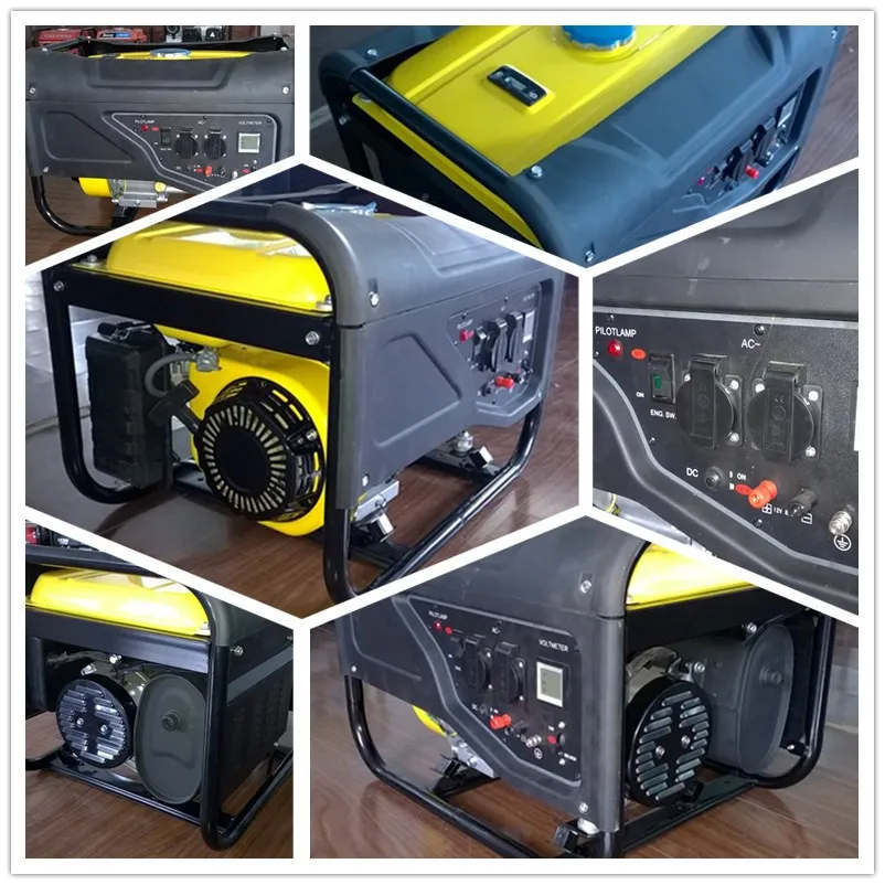Rated Output 2.3kw 12 Volt Dc Generator 6.5hp Gx200 Generator With ...