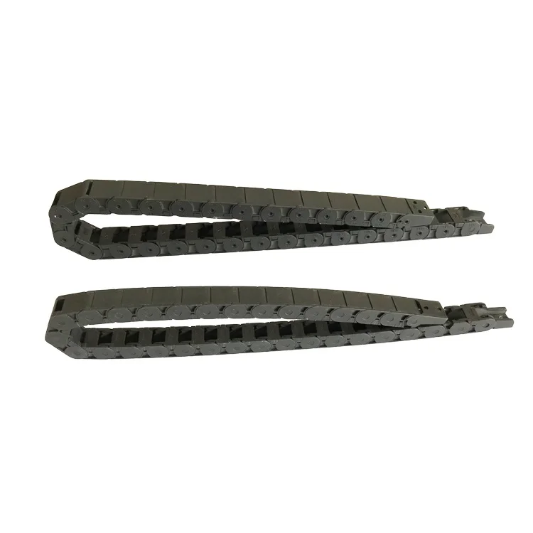 Small Size Cable Carrier Flexible Plastic Chain Track For Wire ...